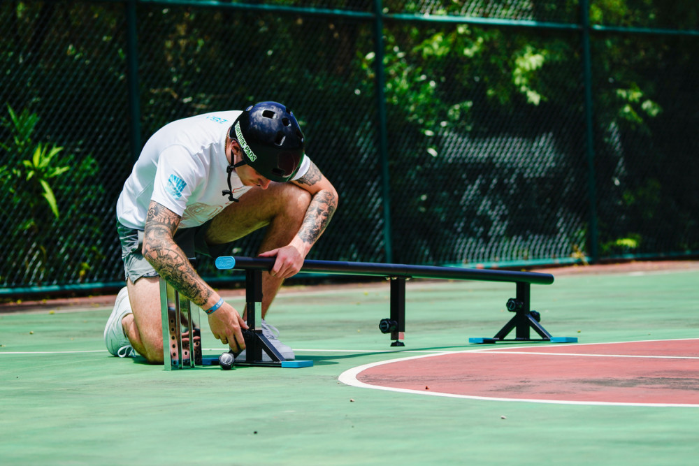 IVS Portable Grind Rail - Accessories | Broadway Pro Scooters