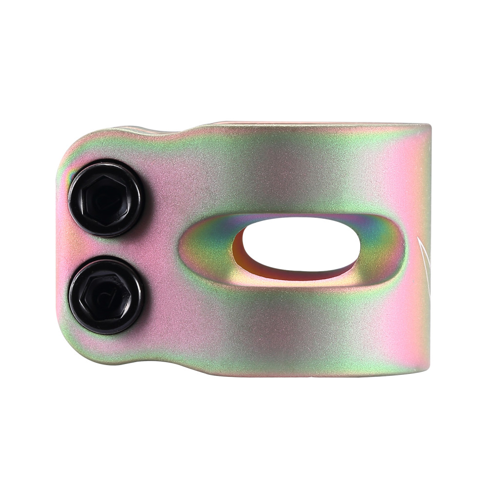 Envy Oversized 2-Bolt Clamp - Matte Oil Slick - Clamp - ScooterBuilder ...