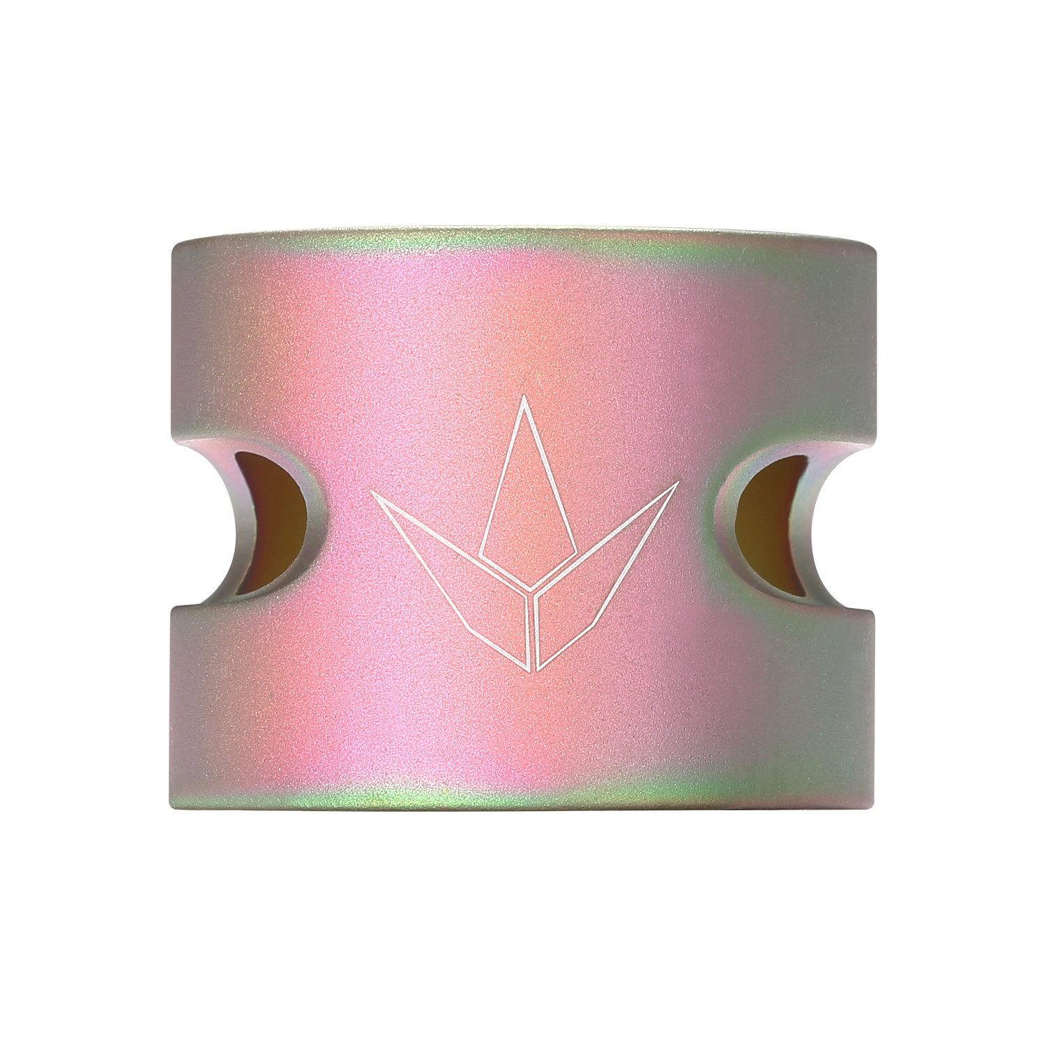 Envy Oversized 2-Bolt Clamp - Matte Oil Slick - Clamp - ScooterBuilder ...