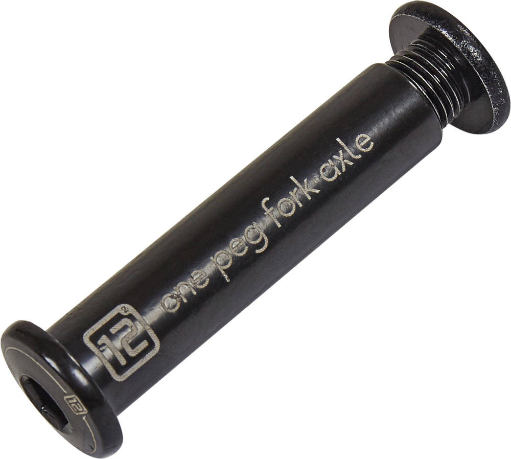 Ethic 12STD 1 Peg Fork Axle, Black - Axles - Hardware - Parts ...