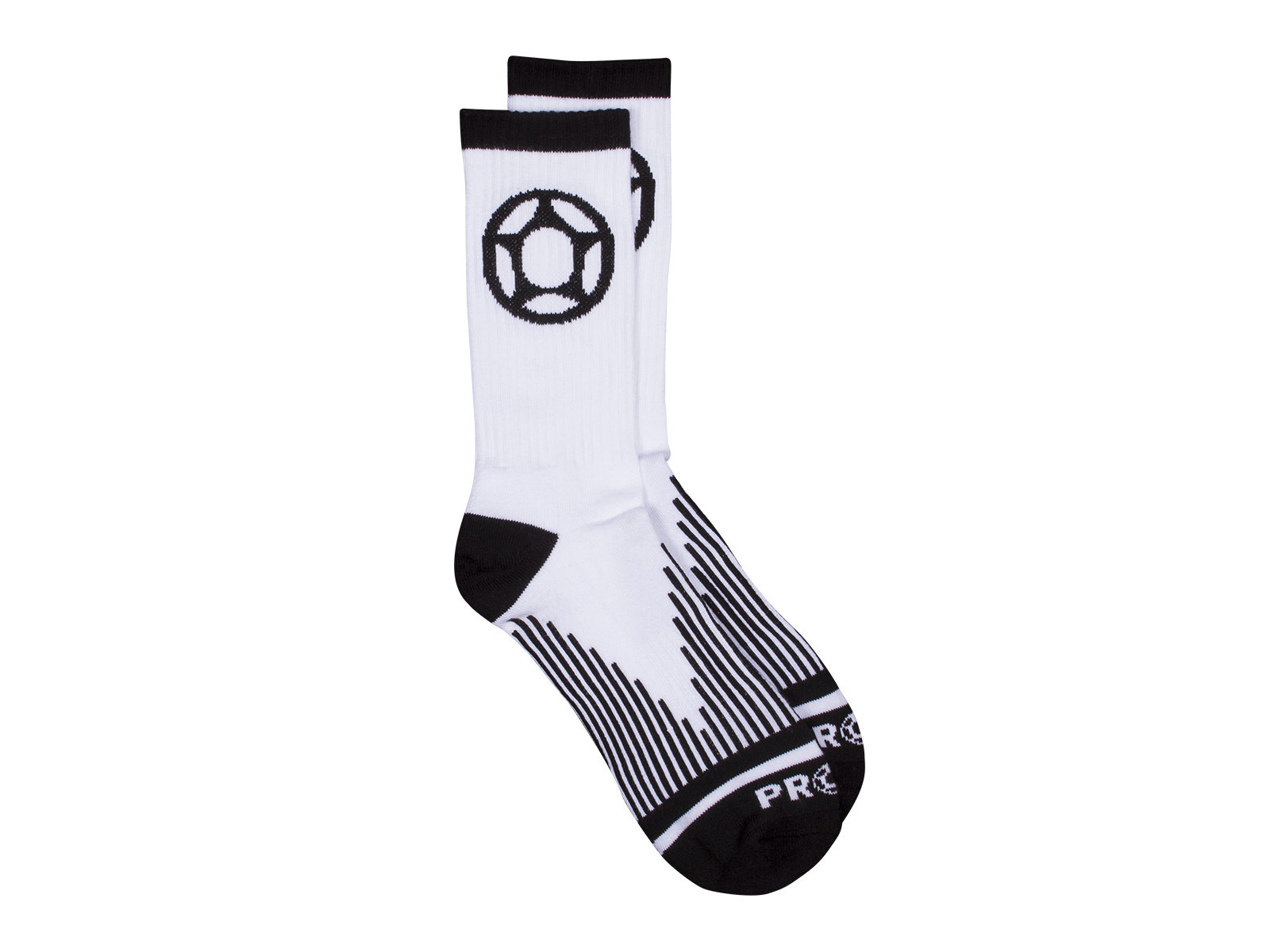 PROTO - Bomber Socks - Black/White - Footwear - Apparel | Broadway Pro ...