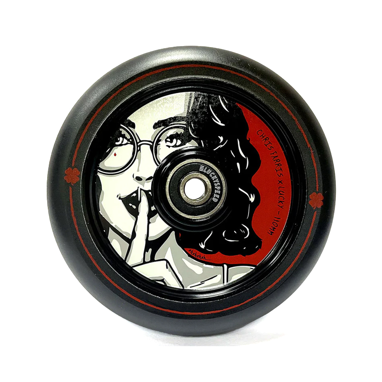 Lucky LUNAR 110mm Wheel - Chris Farris Signature - Black Friday - Up To ...